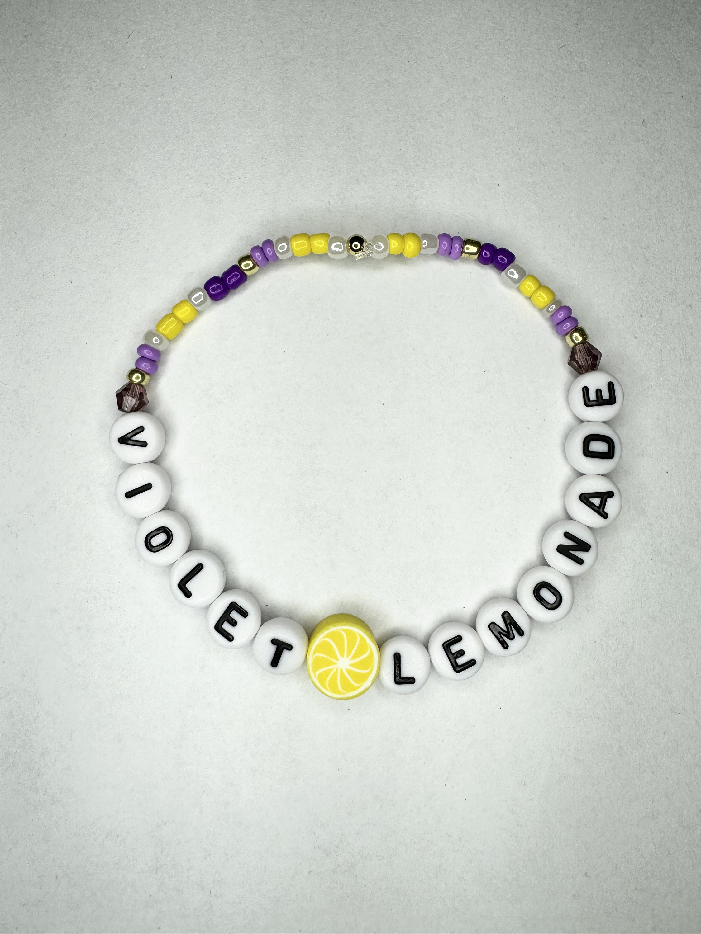 Violet Lemonade | Epcot Flower & Garden Festival Beaded Bracelets ...