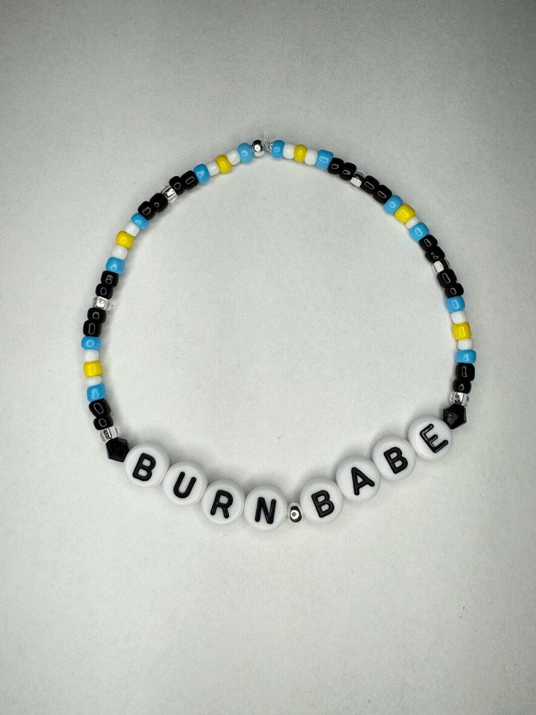 Burn Babe | Beaded Bracelet - Etsy
