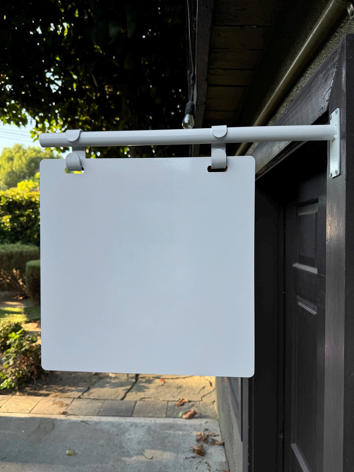 Metal Chalkboard Blade Sign: Wall Hanging Cafe Sign - Etsy