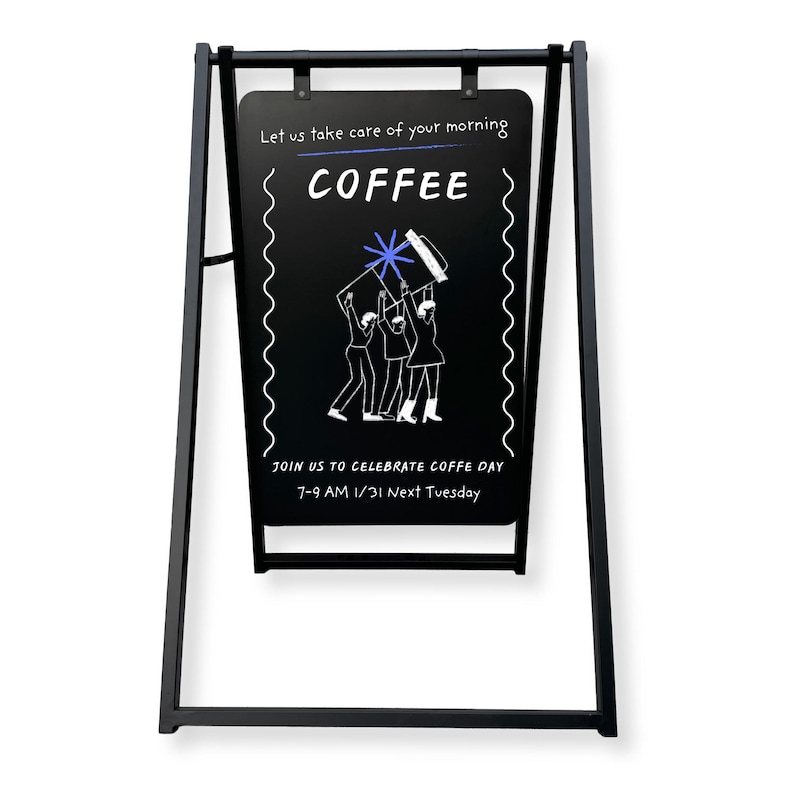 Chalk Board Sidewalk Sign - Etsy