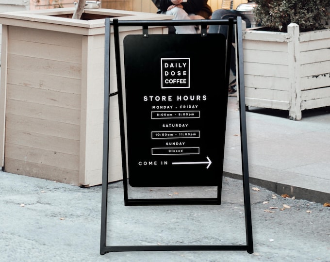 A-frame Wood Sign - Etsy