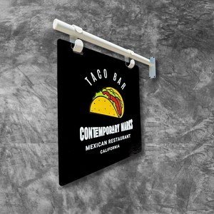 Custom Blade Sign, Storefront Sign, Metal Wall Mounted Sign, Business ...
