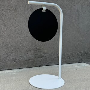 Magnetic Chalkboard Sidewalk Sign: Round Metal Business Sign - Etsy