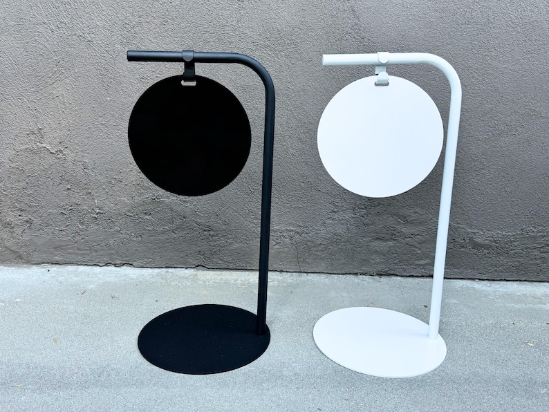 Pathway Metal Sign, Pop-up Round Sign, Minimalist Magnetic Chalkboard ...