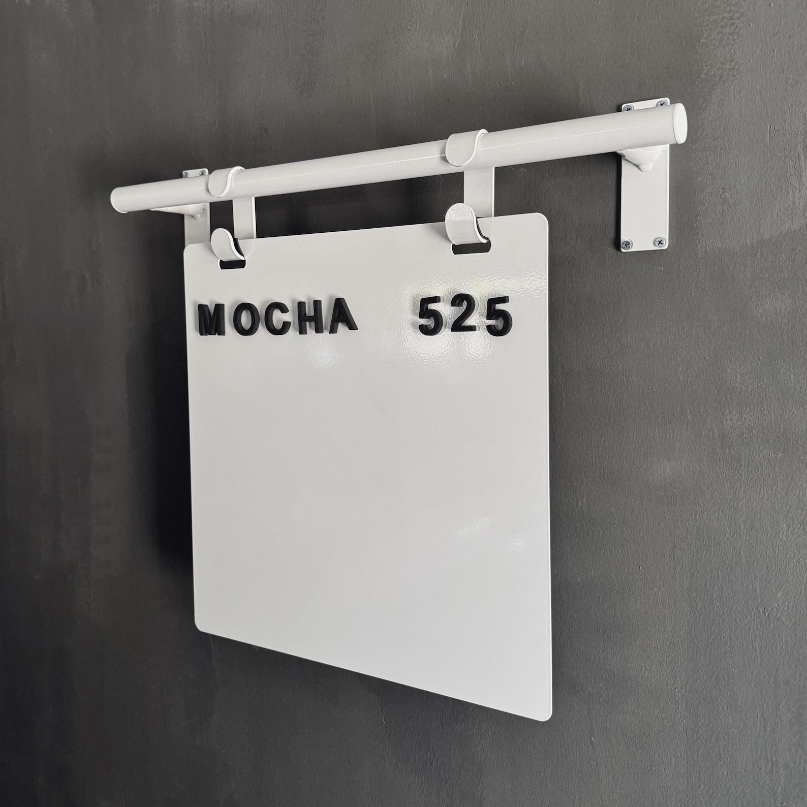 Wall Mounted Sign, Metal Hanging Menu Display, Cafe Bar Sign, Business ...