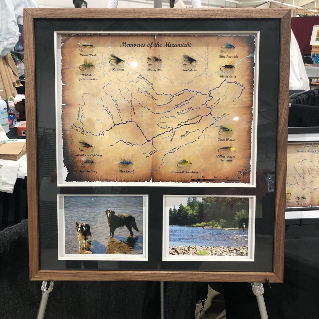 Custom Fishing Shadow Boxes - Etsy