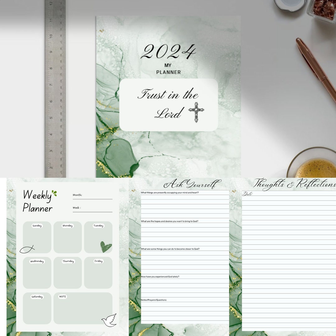 Christian Planner/digital Download/digital Planner/planner/weekly ...