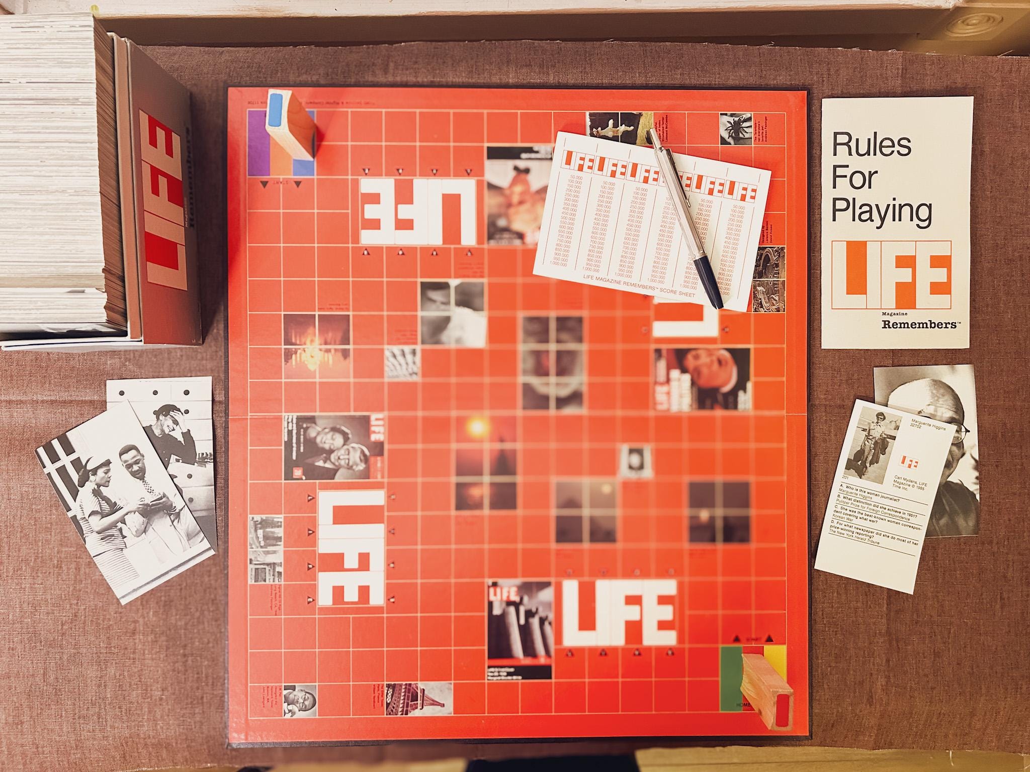 Restored Vintage 1985 Board Game LIFE Remembers - Etsy