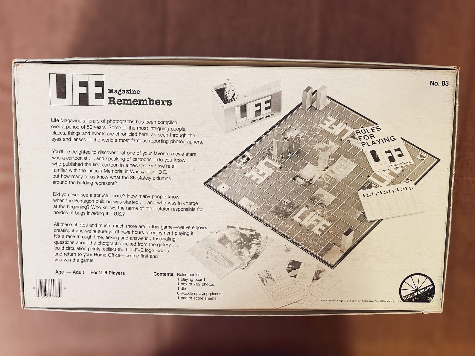 Restored Vintage 1985 Board Game LIFE Remembers - Etsy