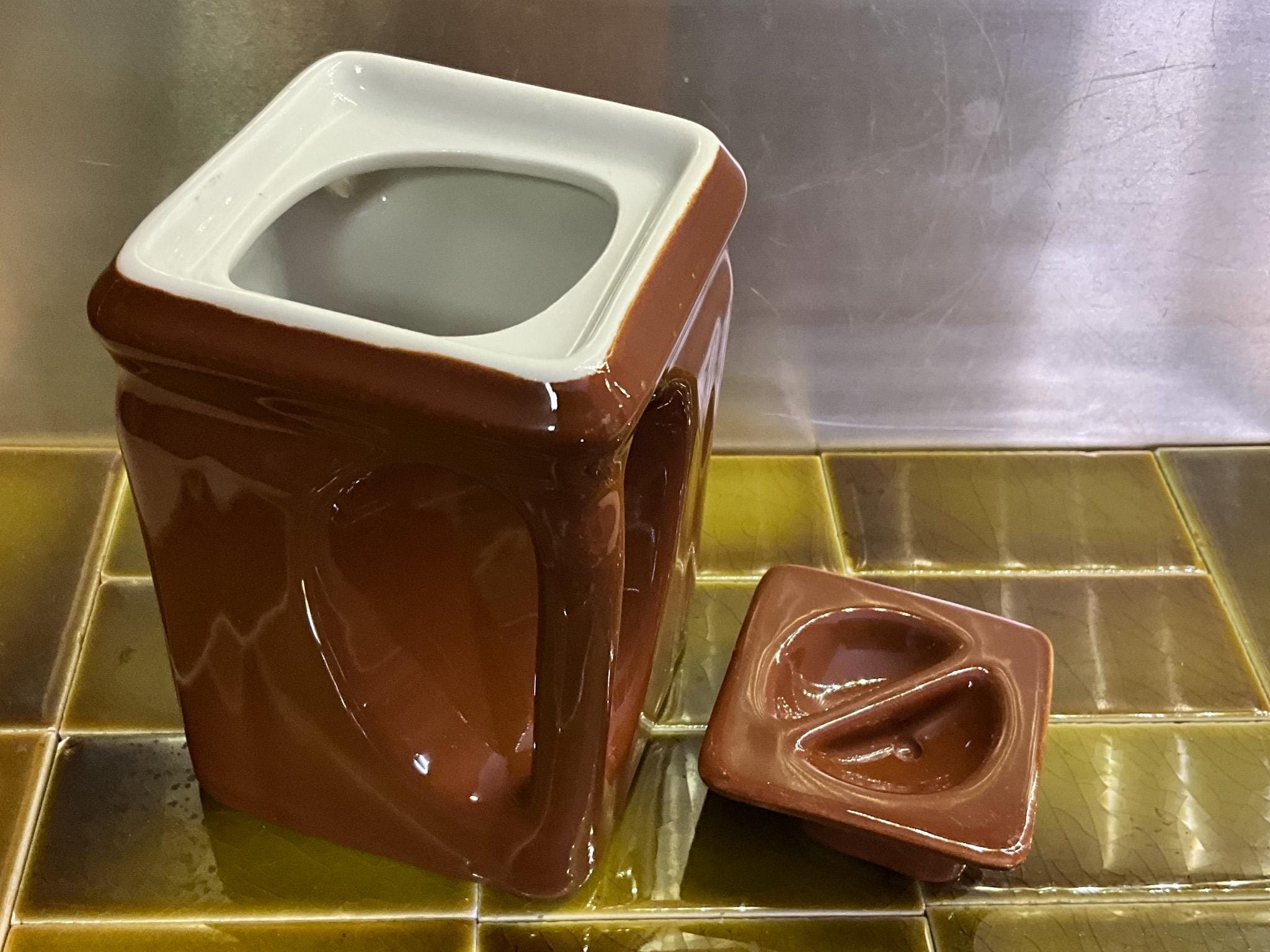 Restored Vintage 1920’s “CUBE” Teapot in Desert Brown / Rare - Etsy
