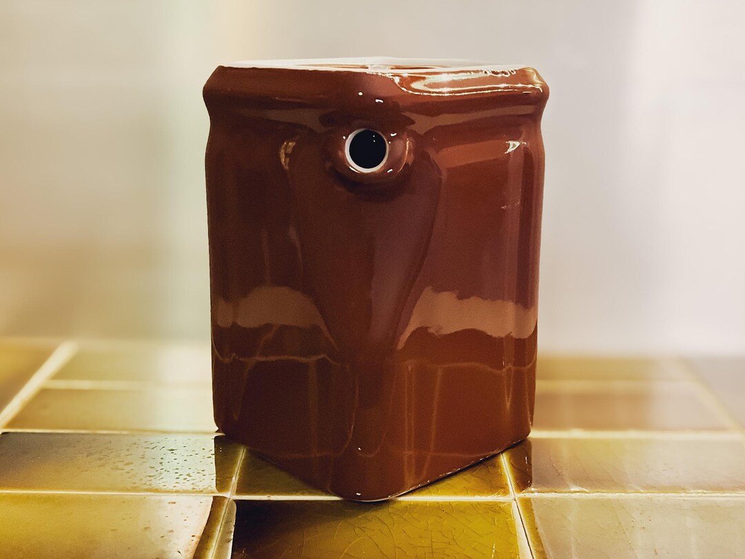Restored Vintage 1920’s “CUBE” Teapot in Desert Brown / Rare - Etsy