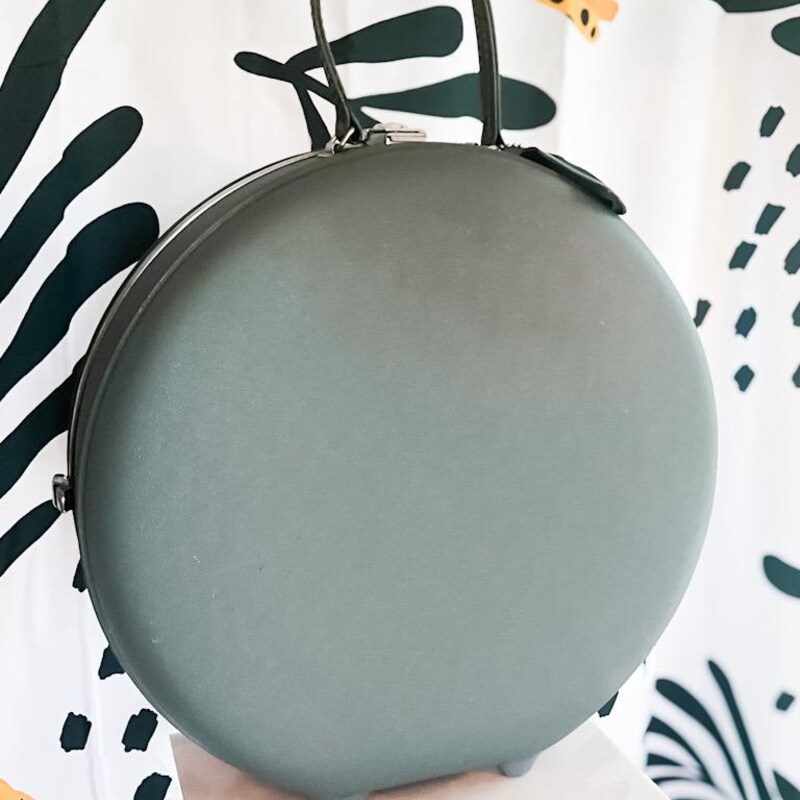 Round Suitcase - Etsy