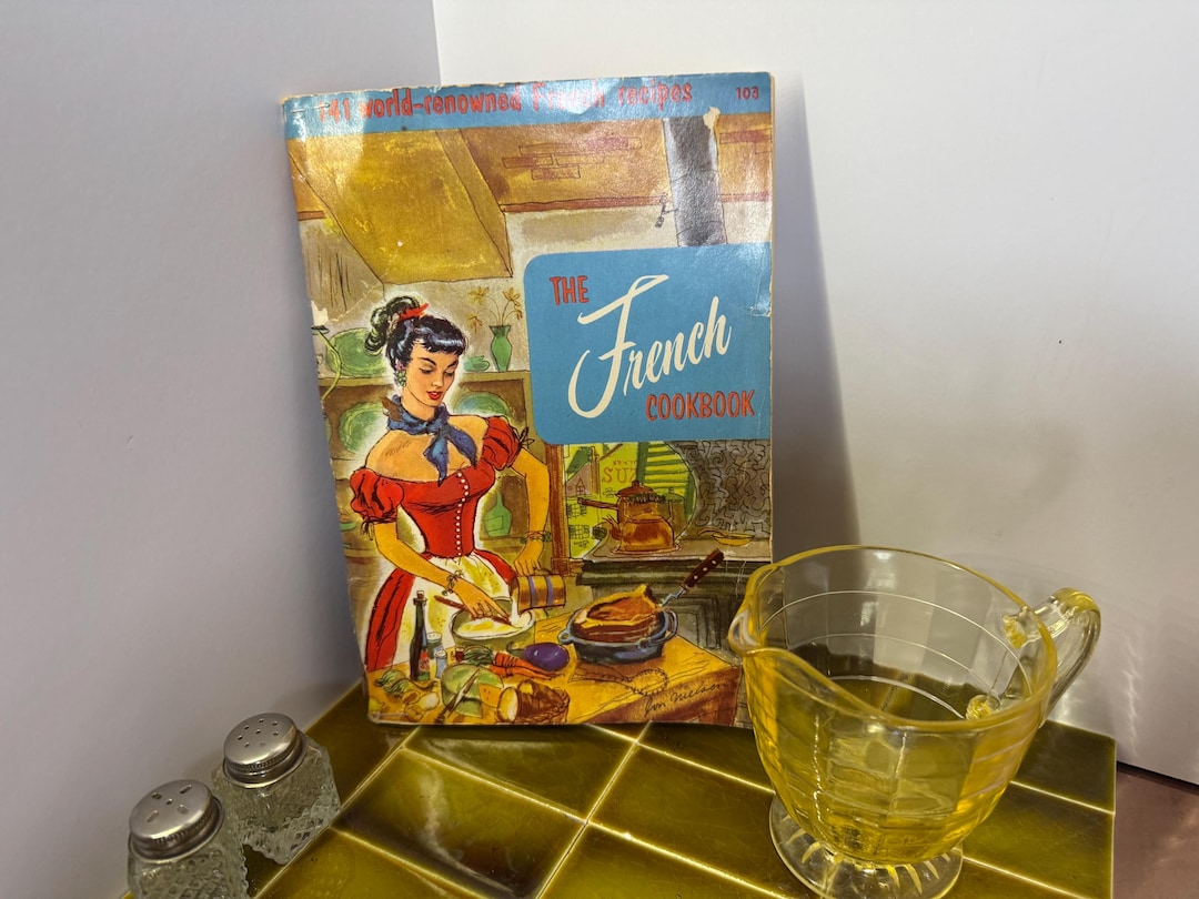 Restored Vintage 1950s “the French Cookbook” by Melanie De Proft ...