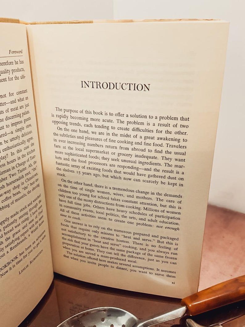 Restored Vintage 1960’s “the Night Before Cookbook” by Paul & Leslie ...