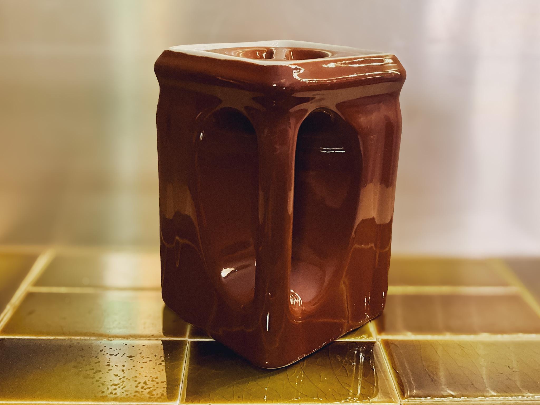 Restored Vintage 1920’s “CUBE” Teapot in Desert Brown / Rare - Etsy