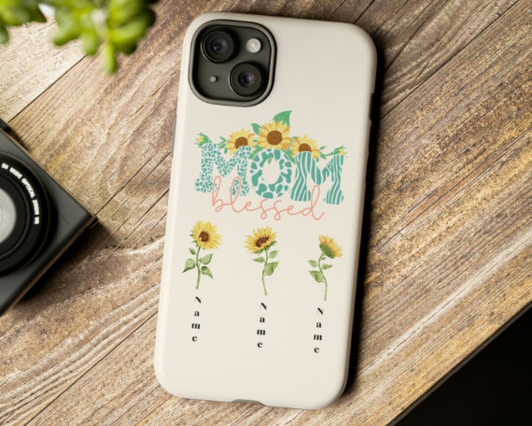 Personalized Bless Mom iPhone 15 15 Plus 15 Promax 14 13 12 iPhone XS ...
