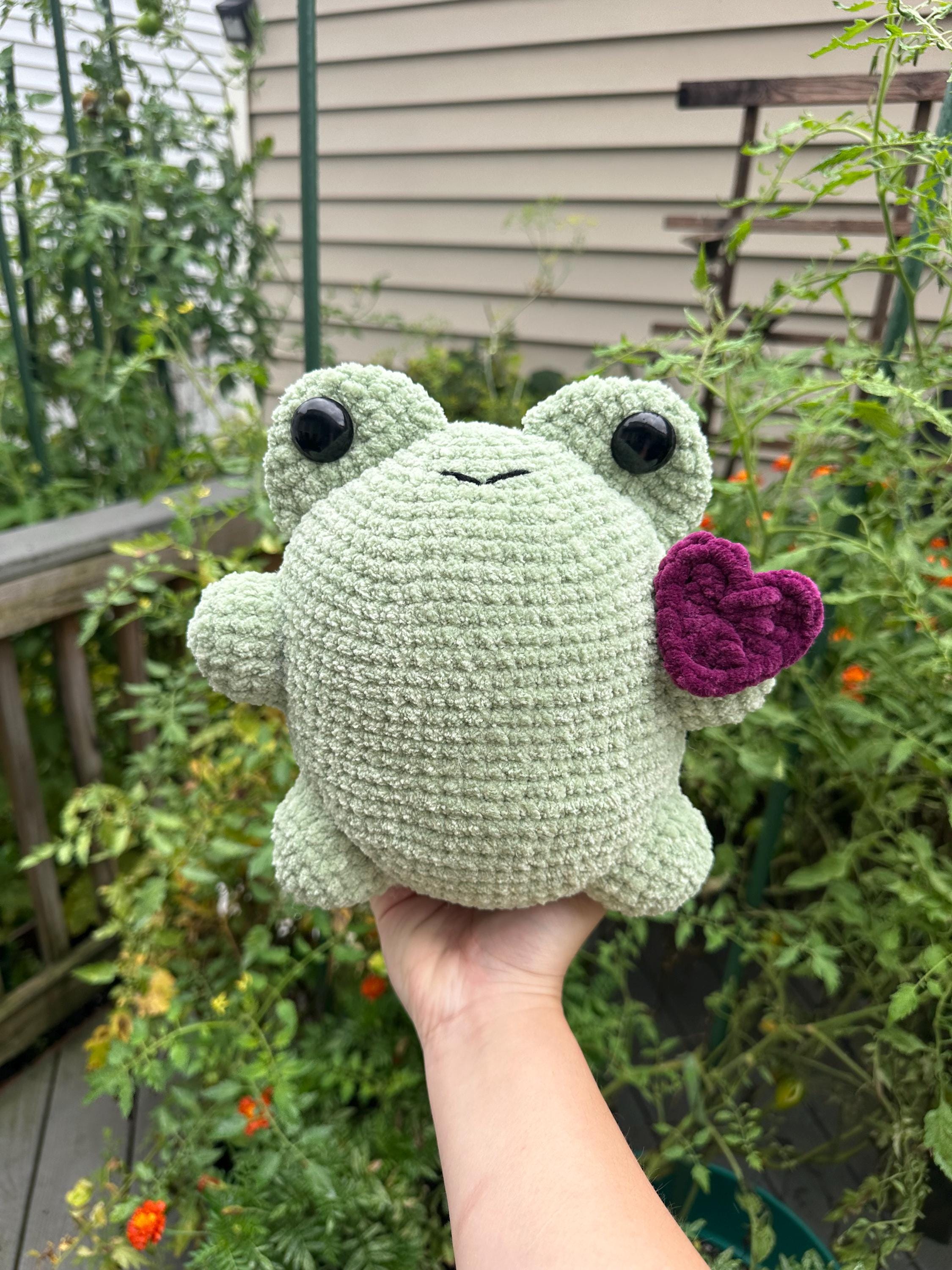 4 in 1 Crochet Frog Pattern - Etsy