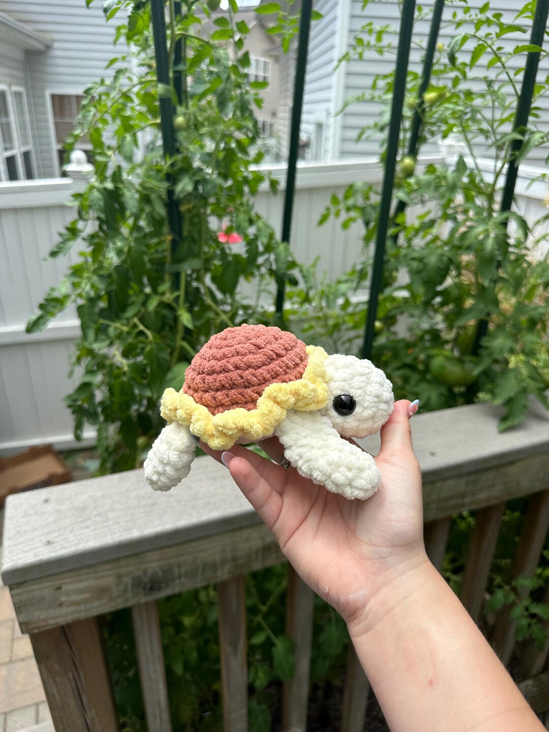 Yellow Sunflower Turtle - Etsy