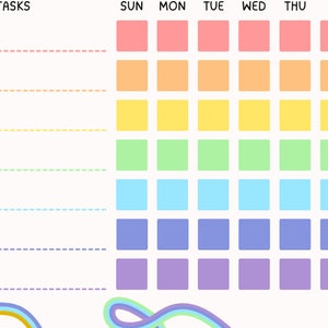 Cute Daily Chore Chart - Etsy