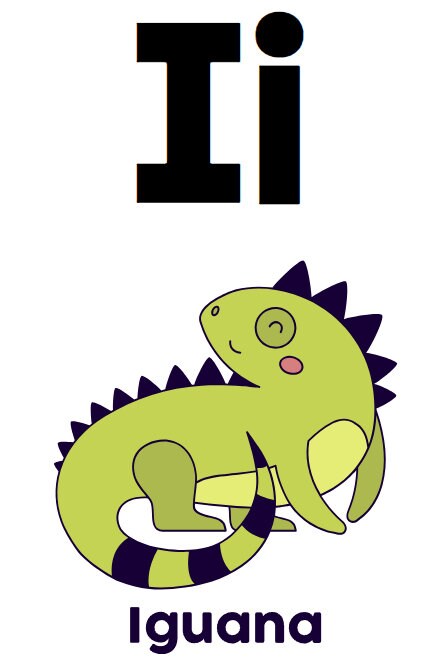 Alphabet Learning Book - Etsy
