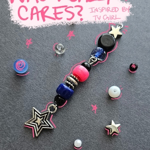 Beaded Music-inspired Keychains Laufey Tv Girl Aesthetic Y2k Handmade ...