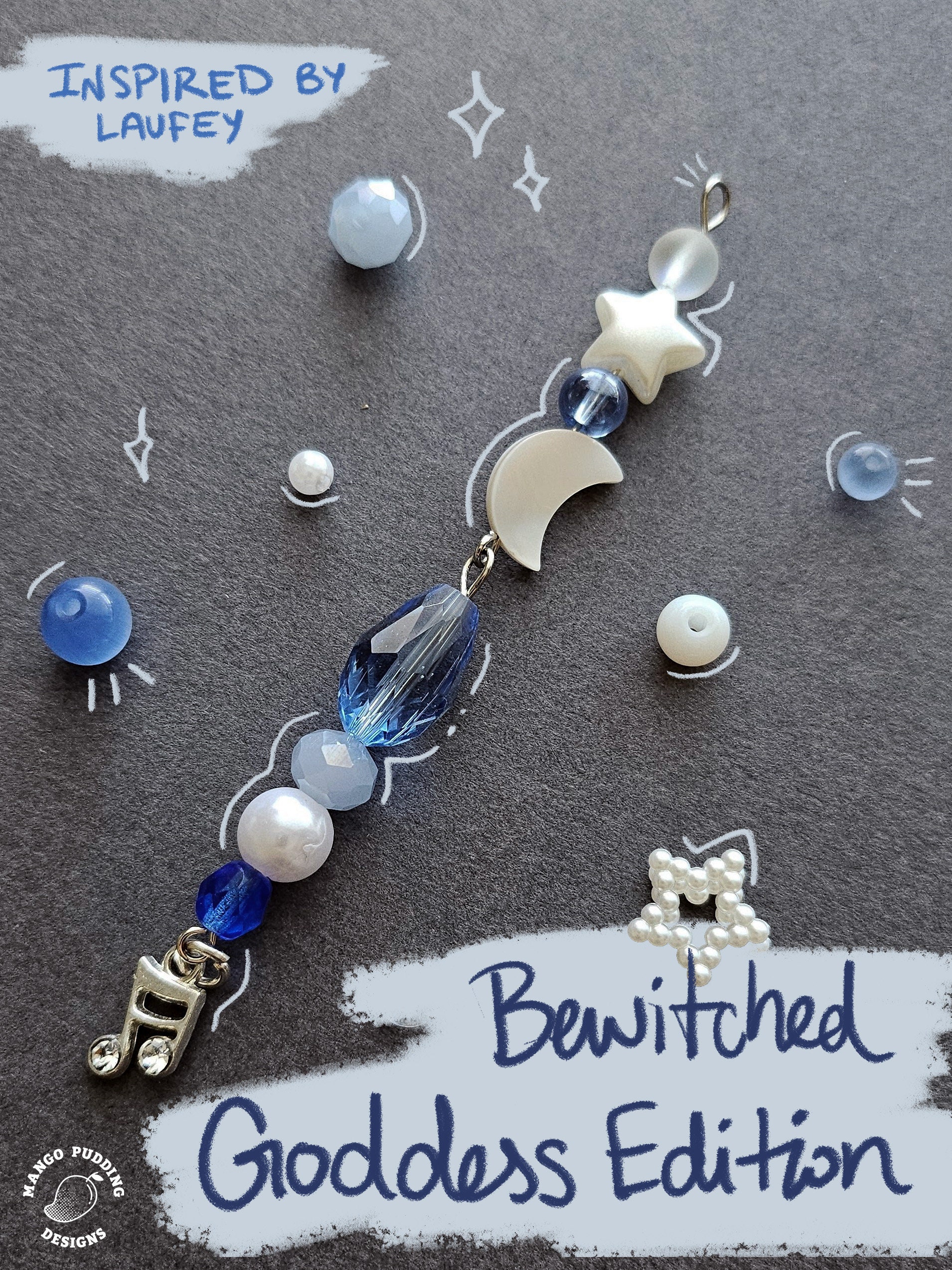 Beaded Music-inspired Keychains Laufey Tv Girl Aesthetic Y2k Handmade ...