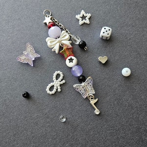 Beaded Music-inspired Keychains Laufey Tv Girl Aesthetic Y2k Handmade ...