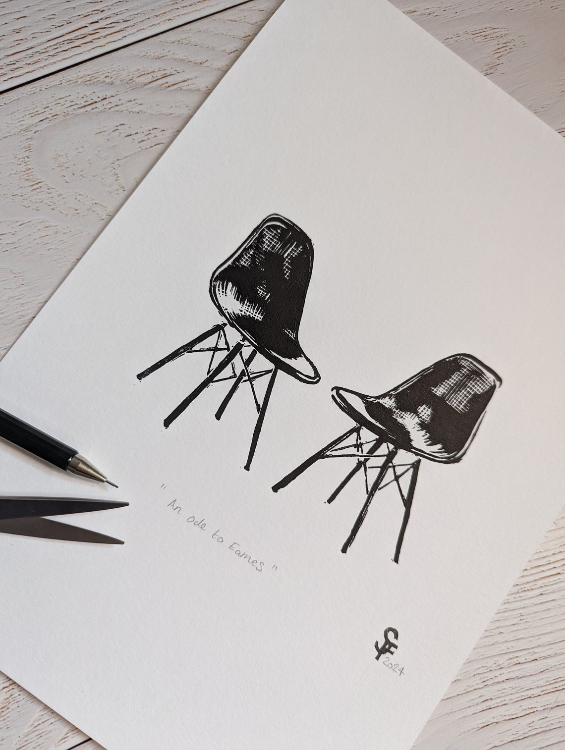 An Ode to Eames Print - Etsy