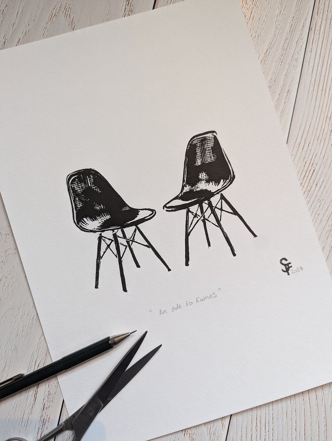 An Ode to Eames Print - Etsy