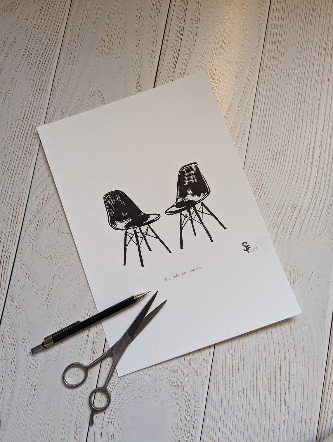 An Ode to Eames Print - Etsy