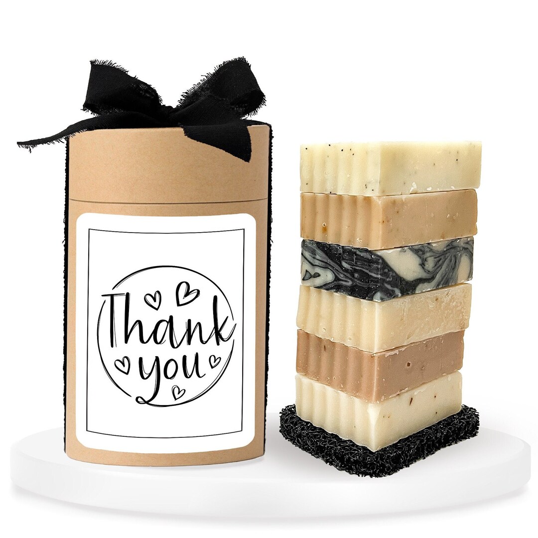 Thank You Soap Gift Set Box Funny Soap Gift Basket Idea for Wife Sister ...