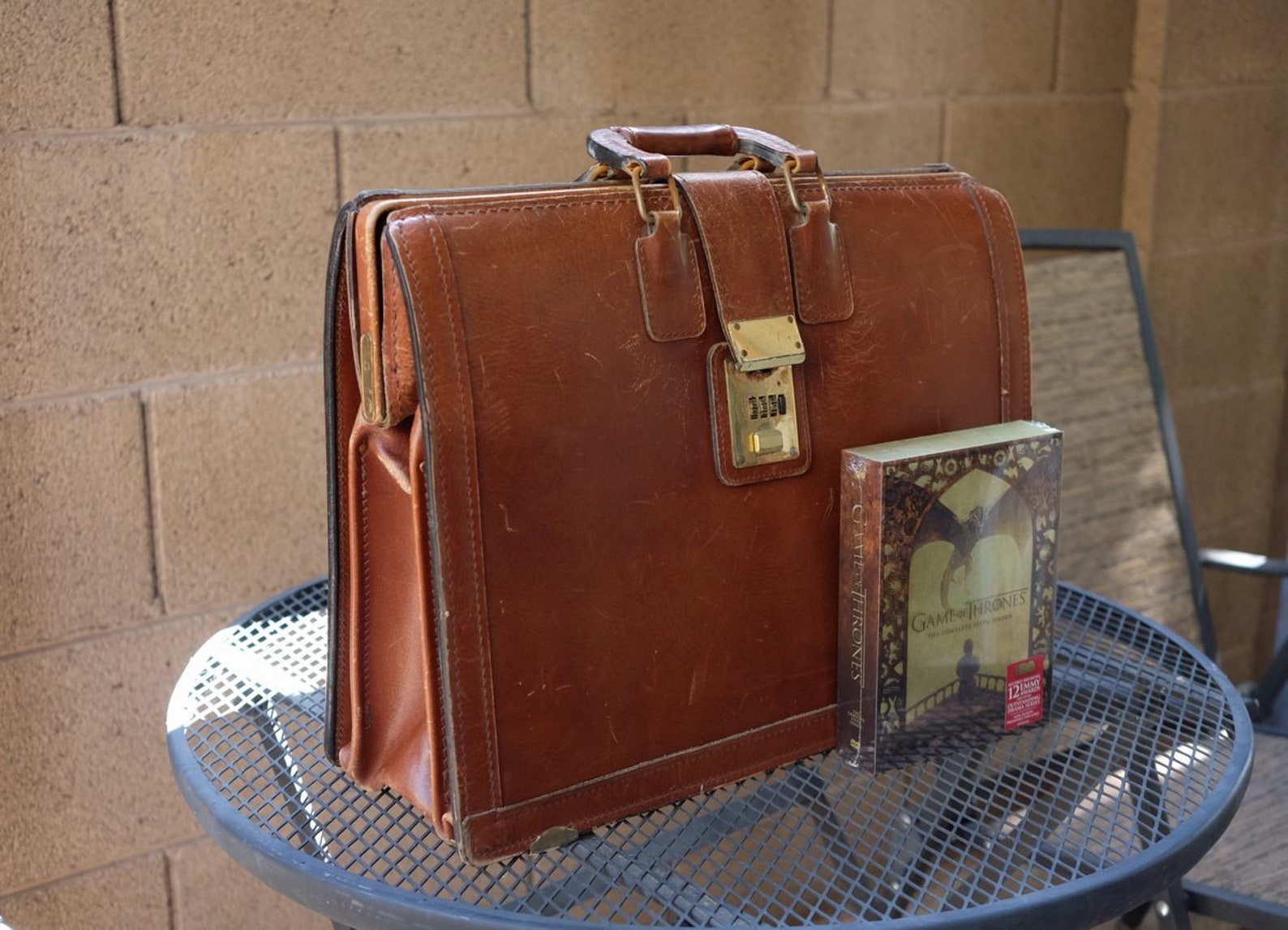 Vintage/antique Mid Century Leather Doctor's Bag,briefcase,handbag - Etsy