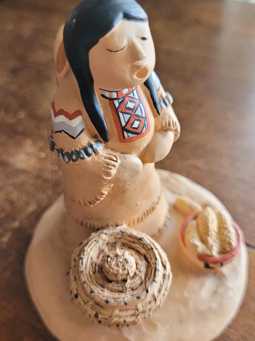 Signed Vintage Storyteller Figurine Native American, Hopi Stylem ...