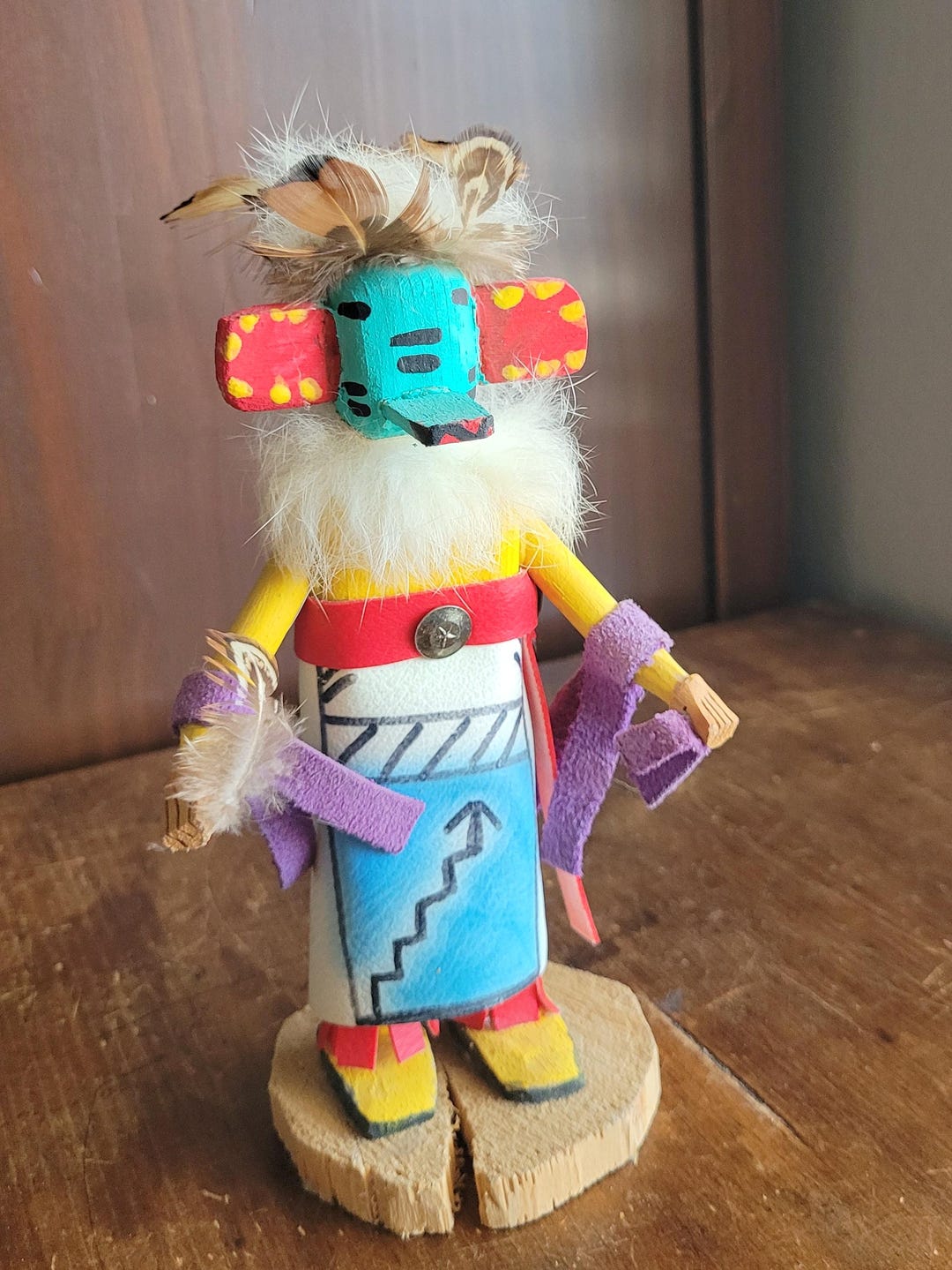 Vintage Hopi Kachina Doll: Hand Carved Native American Folk Art - Etsy