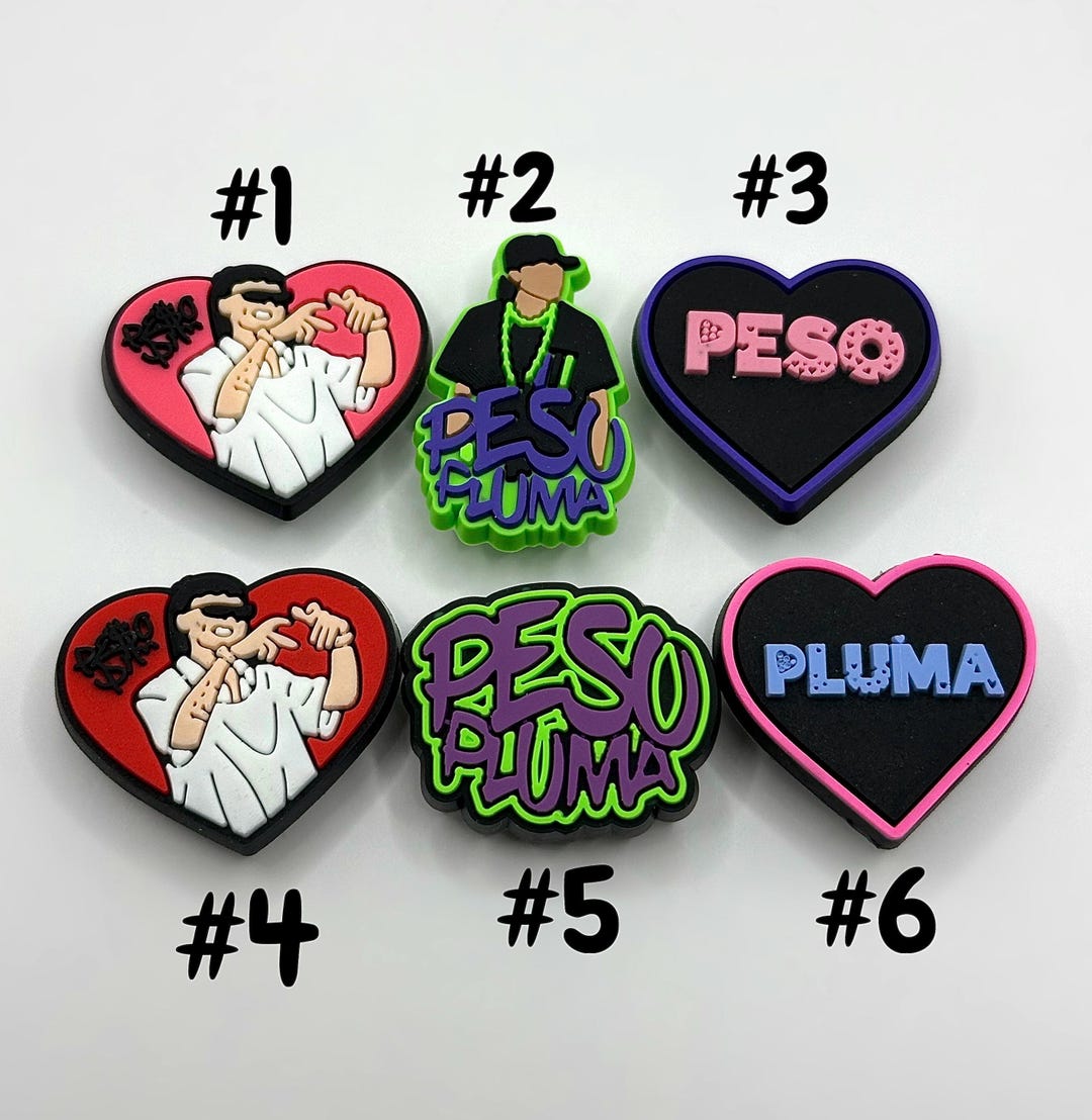 PESO PLUMA Croc Charms - Etsy