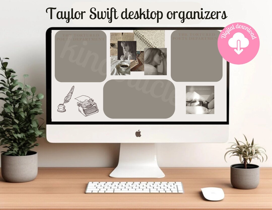 Taylor Swift Desktop Organizers - Etsy