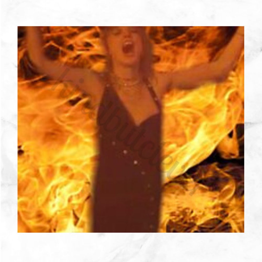 Bibble Fire Meme TS Sticker - Etsy