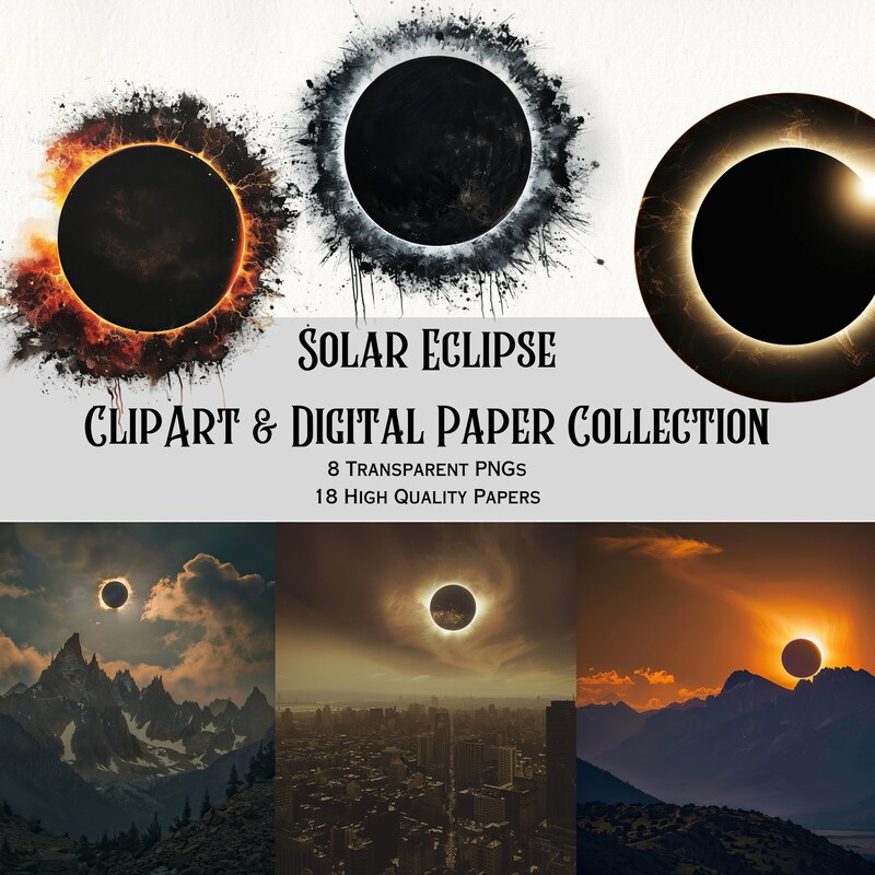 Solar Eclipse Svg - Etsy