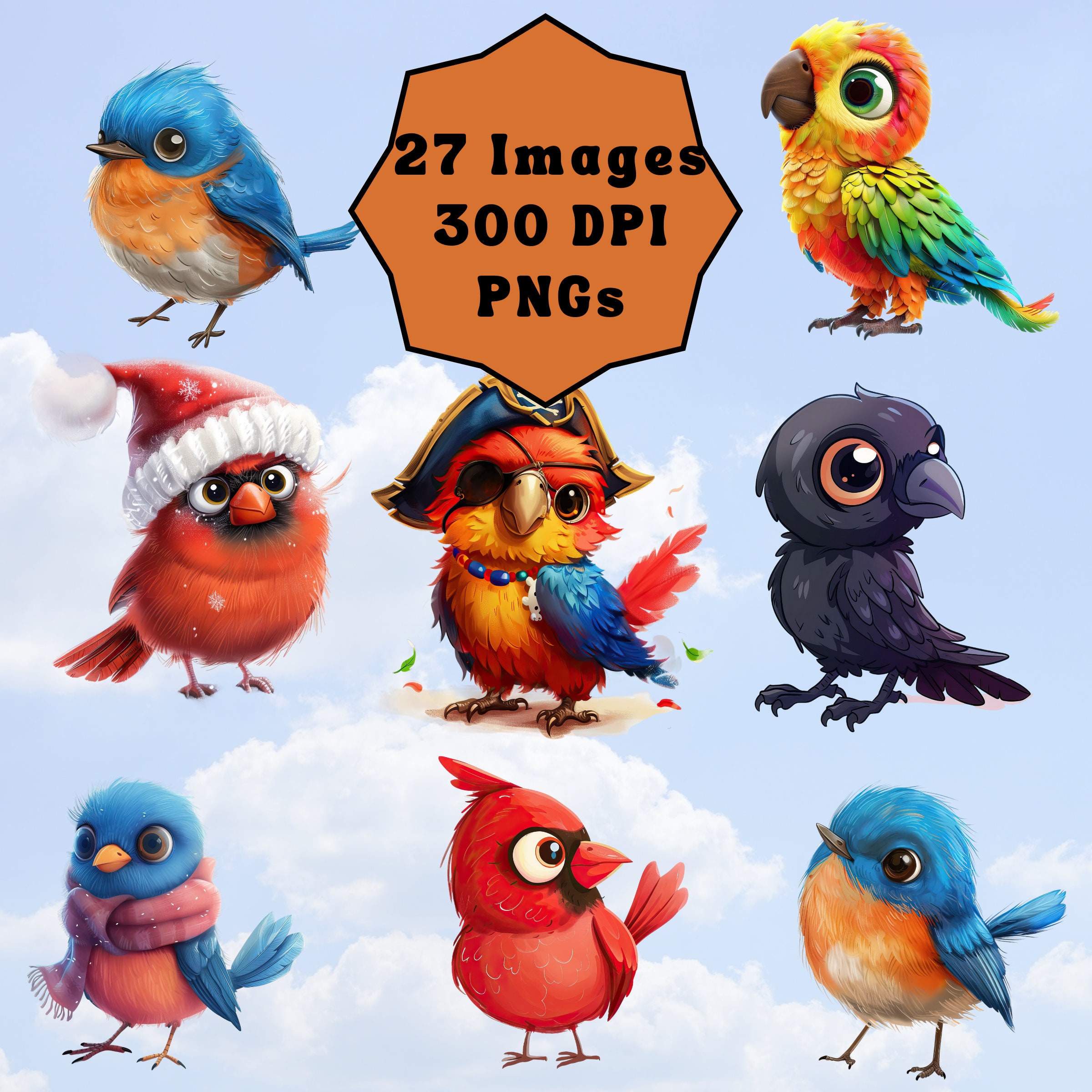 Tiny Birds Clipart. Cartoon, Pixar Tiny Birds, Clipart, 27 Images, 300 ...