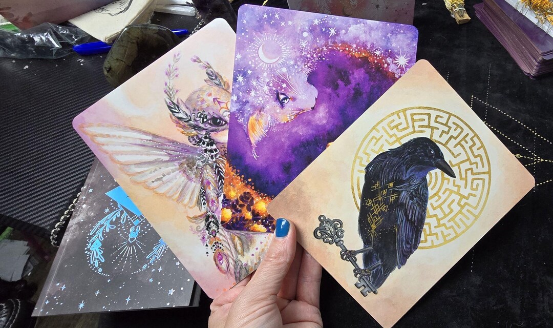 Cosmic Allies Altar Art Deck & Guidebook by Nicole Piar, Animal Deck ...