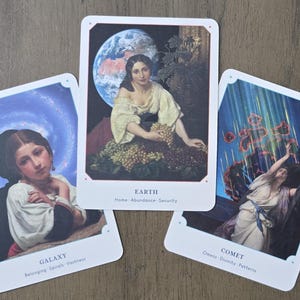 The Celestial Oracle, Cosmic Oracle Cards, Deck With Guidebook, Galaxy ...