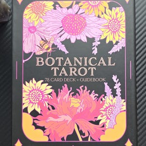 Botanical Tarot Deck and Guidebook by Sow the Magic, Nature Tarot ...