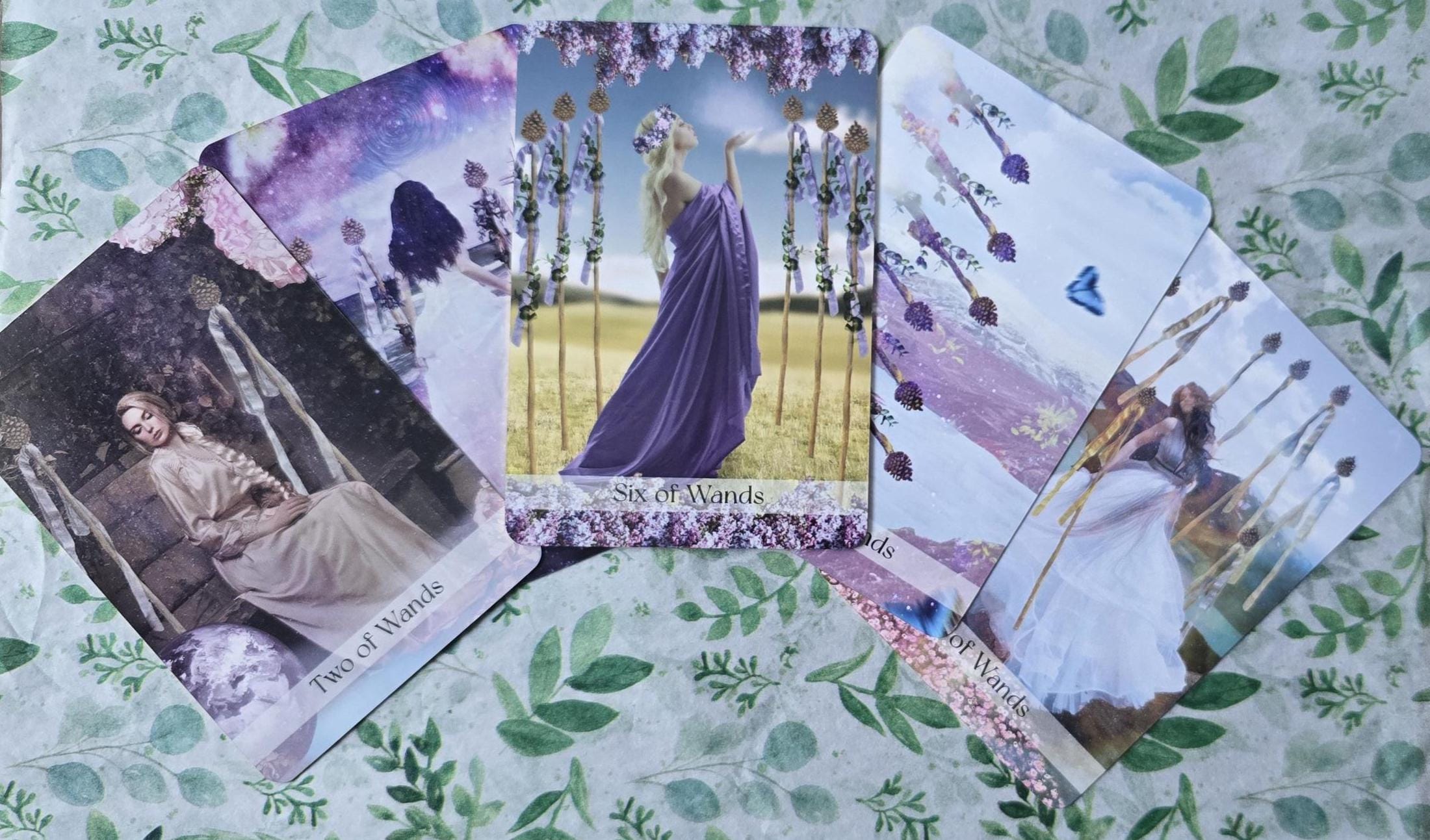 The Moon Dust Tarot ~ Moon Tarot Deck, Lunar Divination, 78 Whimsical ...