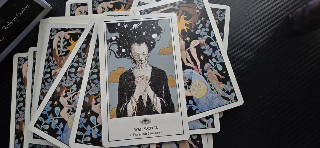 The Mantra Oracle, Artsy Oracle Cards, Mantra Cards, Self Discovery ...