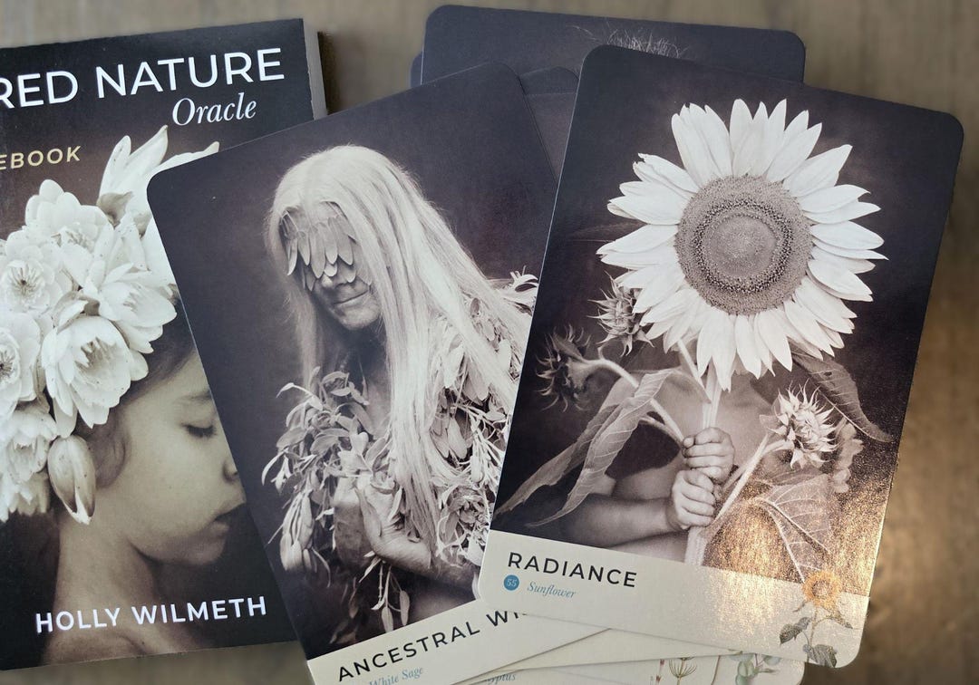 Sacred Nature Oracle Tarot Deck, Oracle Reading, Sacred Geometry ...