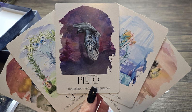 Soul Care Astrology Oracle Deck, 36 Celestial Oracle Cards, Zodiac ...
