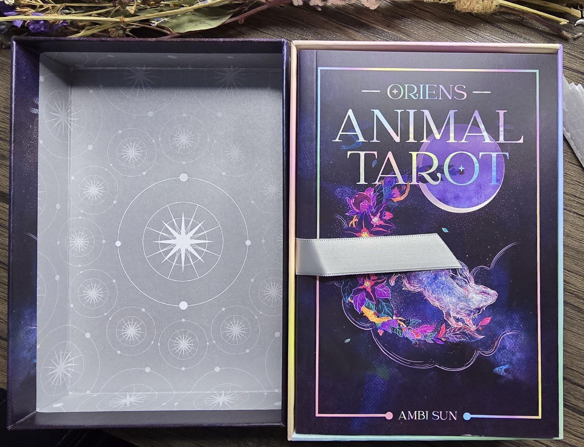 Oriens Animal Tarot Deck, 78 Animal Spirits Tarot Cards, Divination ...