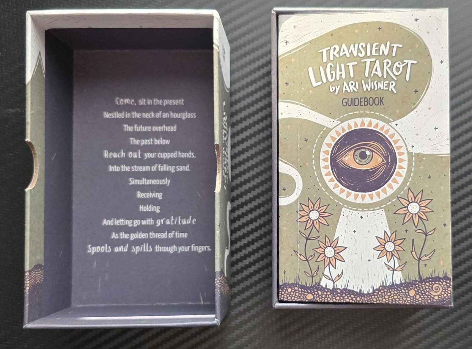 Transient Light Tarot Deck, 78+3 Card Set With Guidebook and Poems ...