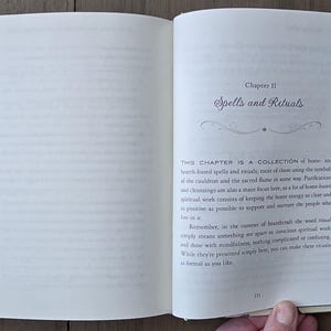 The House Witch Hardcover Book, Witchcraft Book, Herb Book of Shadows ...