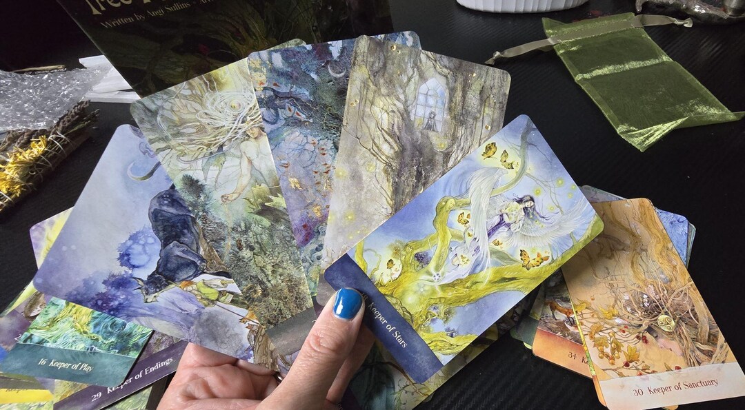Tree Keepers Oracle, Fairies, Fay, Celtic, Oracle Deck and Guidebook ...